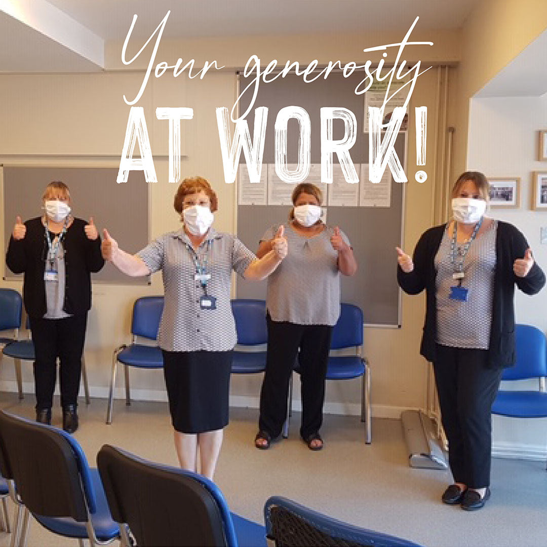 Your generosity at work