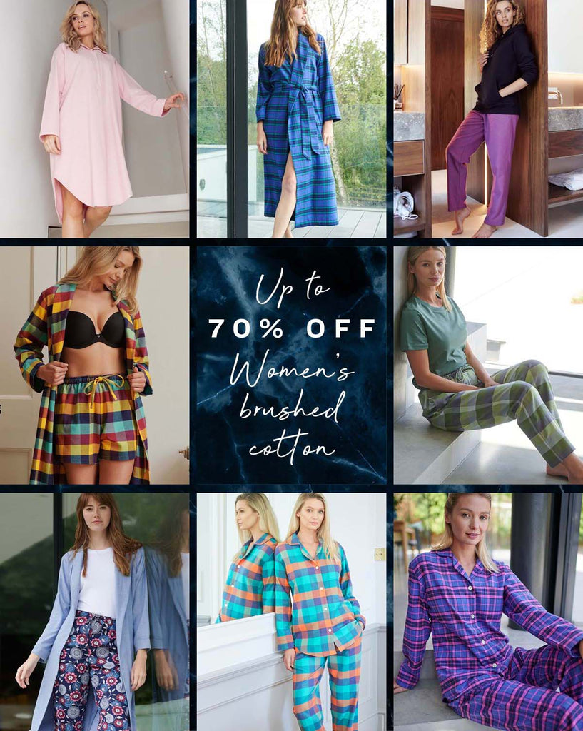 Women's Brushed Cotton – up to 70% OFF!