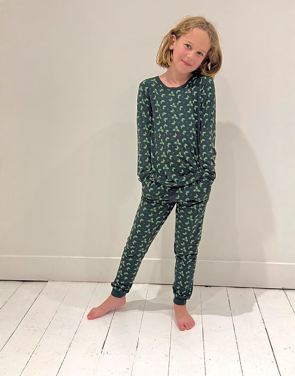 Children's Bamboo Pyjama Set – Jolly Holly